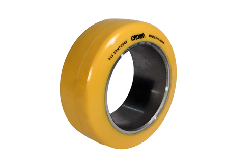 Polyurethane Tire, 10x4x6.5, Smooth, Compound: 253, Non-Marking ...