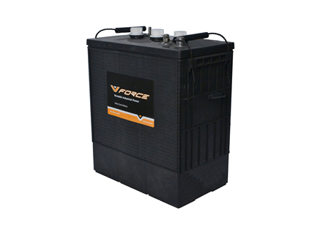V-Force® Deep Cycle Battery, Flooded, 6 V, 305 Ah, Terminal Style Standard, RC Min 175 @ 75 A ...
