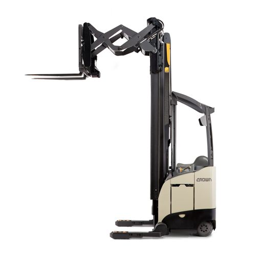 RMD 6000 MonoLift Mast Double Reach Truck | Forklifts | Crown Equipment