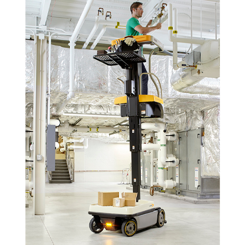 WAV60-118 Work Assist Vehicle, Man Up Order Picker With Manual Load ...